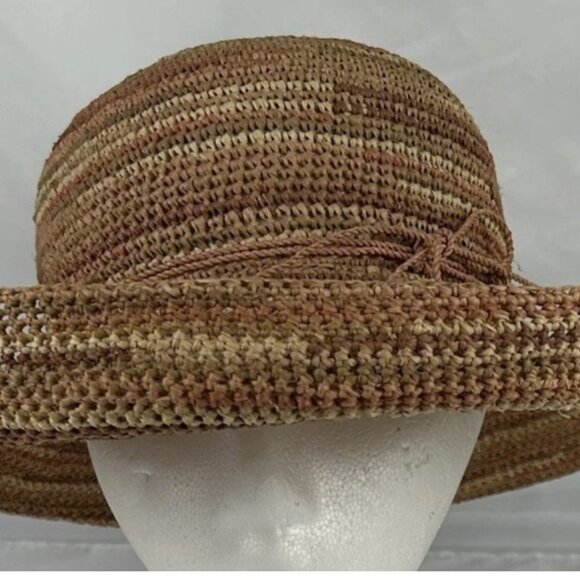 Helen Kaminski | Accessories | Helen Kaminski Raffia Woven Hat Sun Beach Packable Travel ...